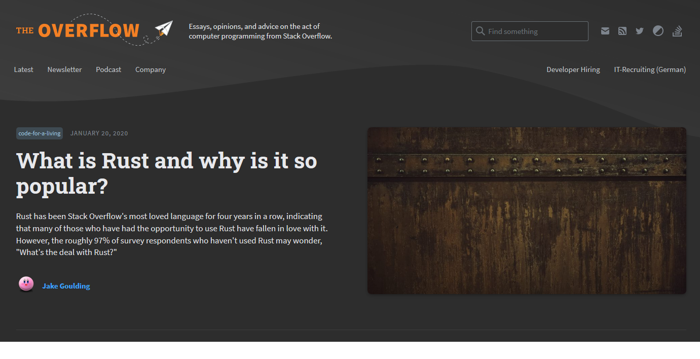Get the Perfect Rust Domain – Use .rs for Your Rust Website